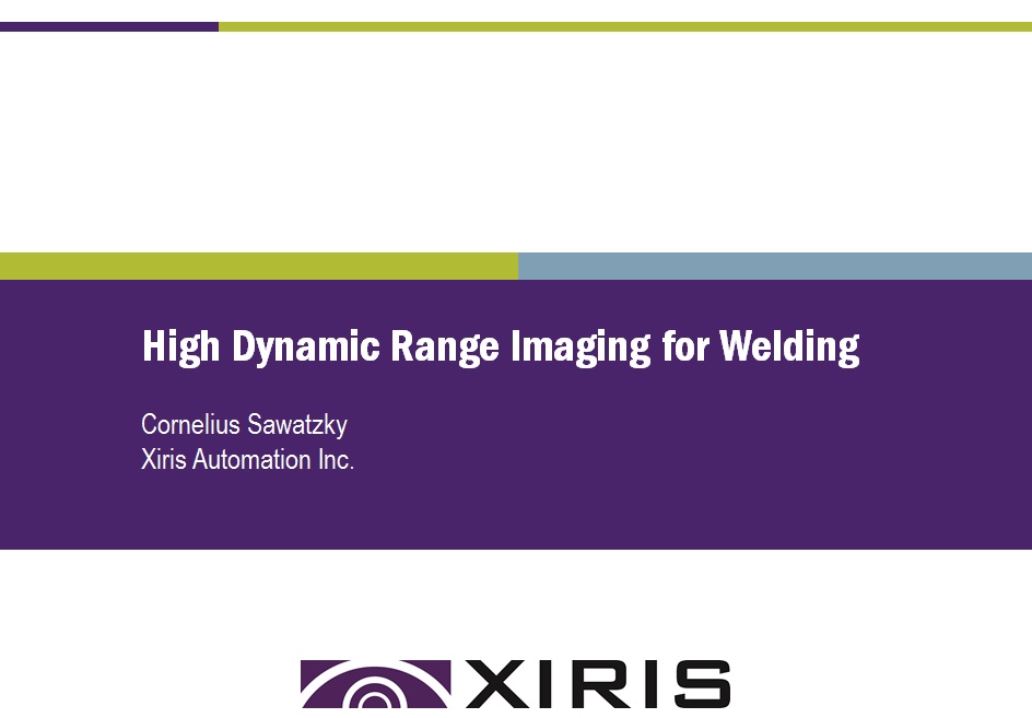 Xiris Partners with TPS WeldTech at Photonex