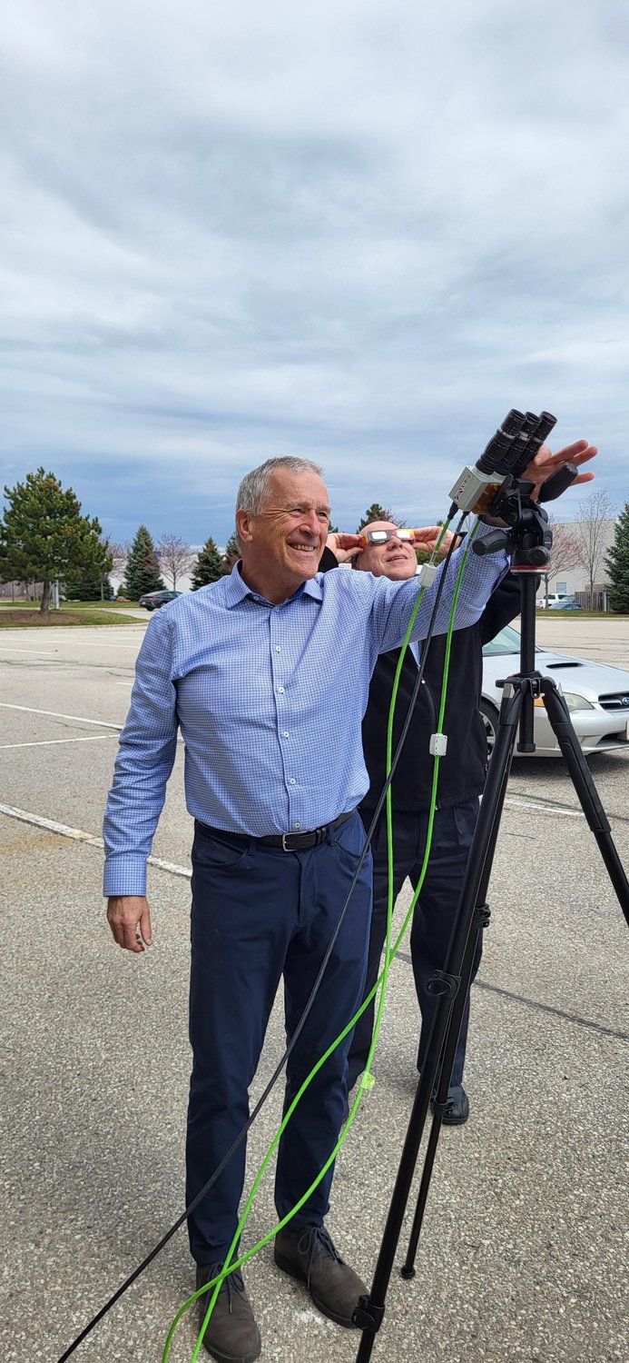 Weld Camera Captures Total Solar Eclipse