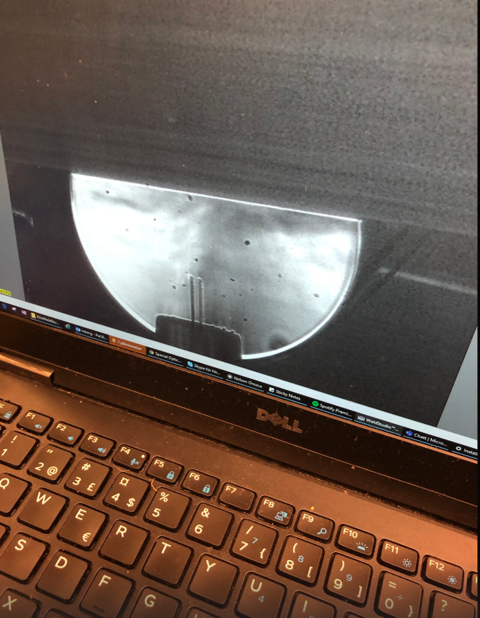 A Unique Application for Xiris Weld Cameras: Schlieren Imaging