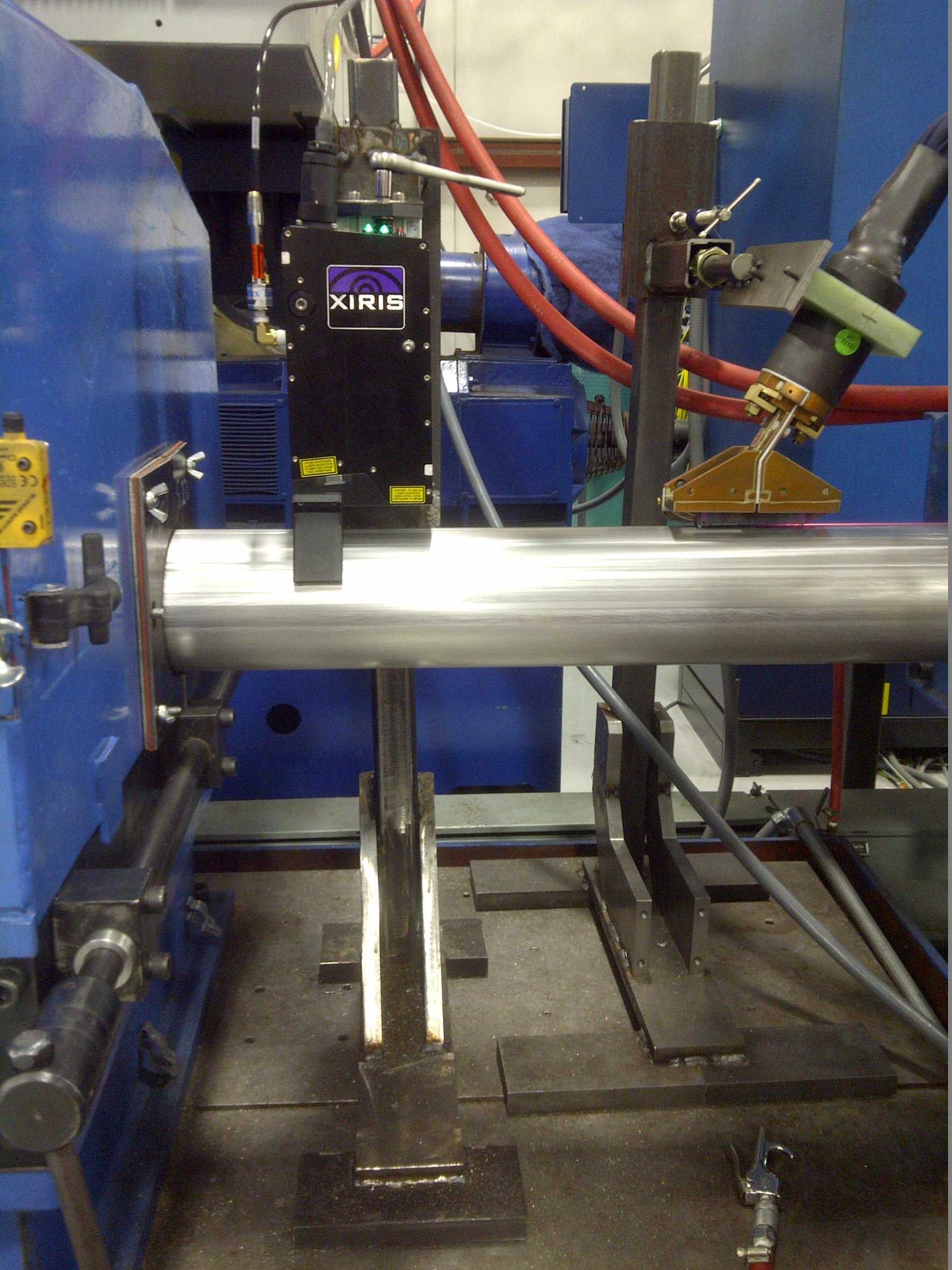 Inspecting Large Diameter Pipe for Weld and Geometry Defects