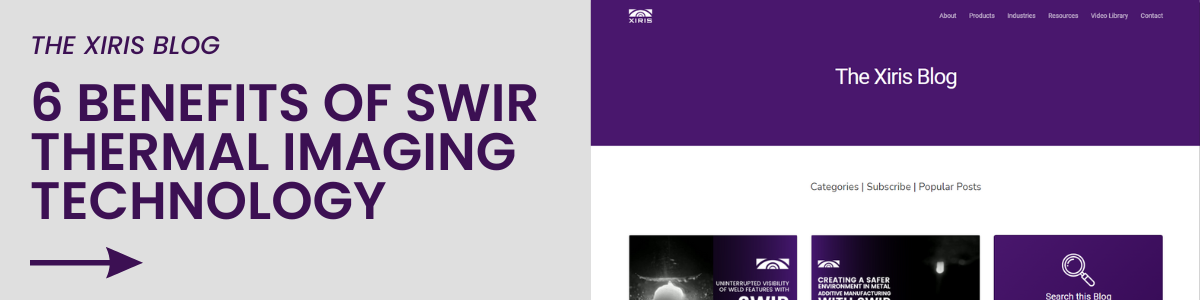 Xiris Guide: SWIR Thermal Imaging